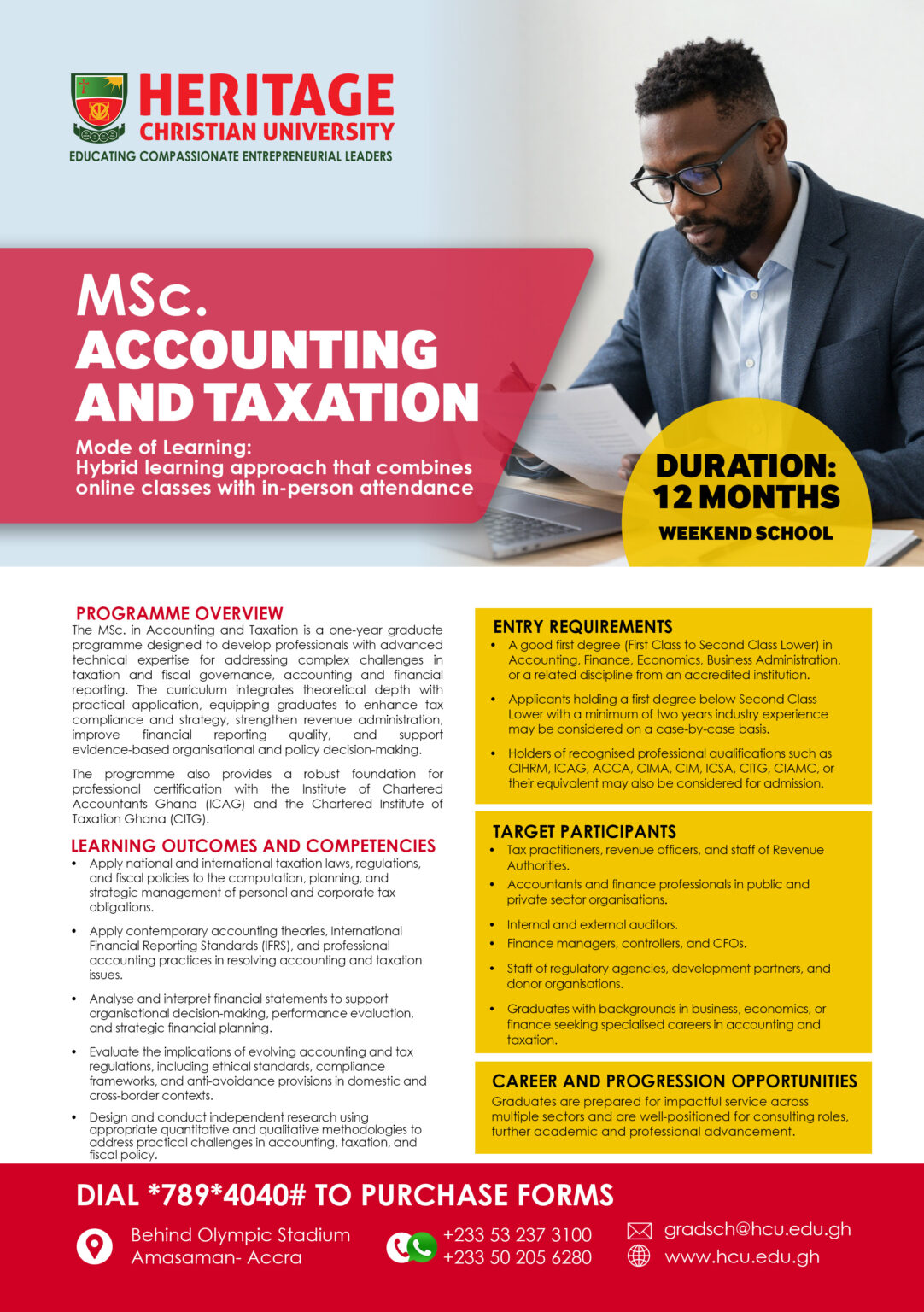 Master of Science in Accounting and Taxation – Heritage Christian ...