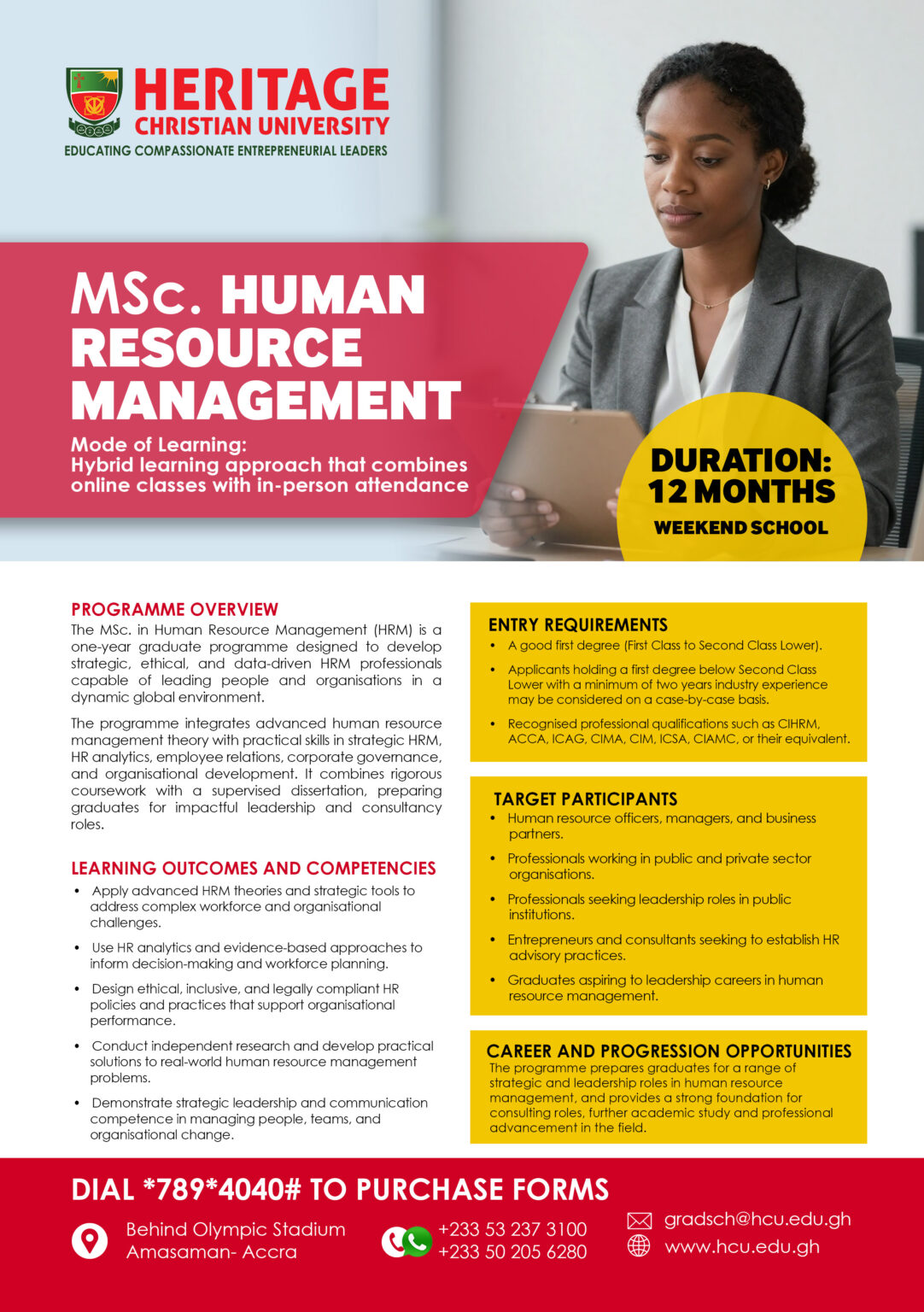 Master of Science in Human Resource Management – Heritage Christian ...